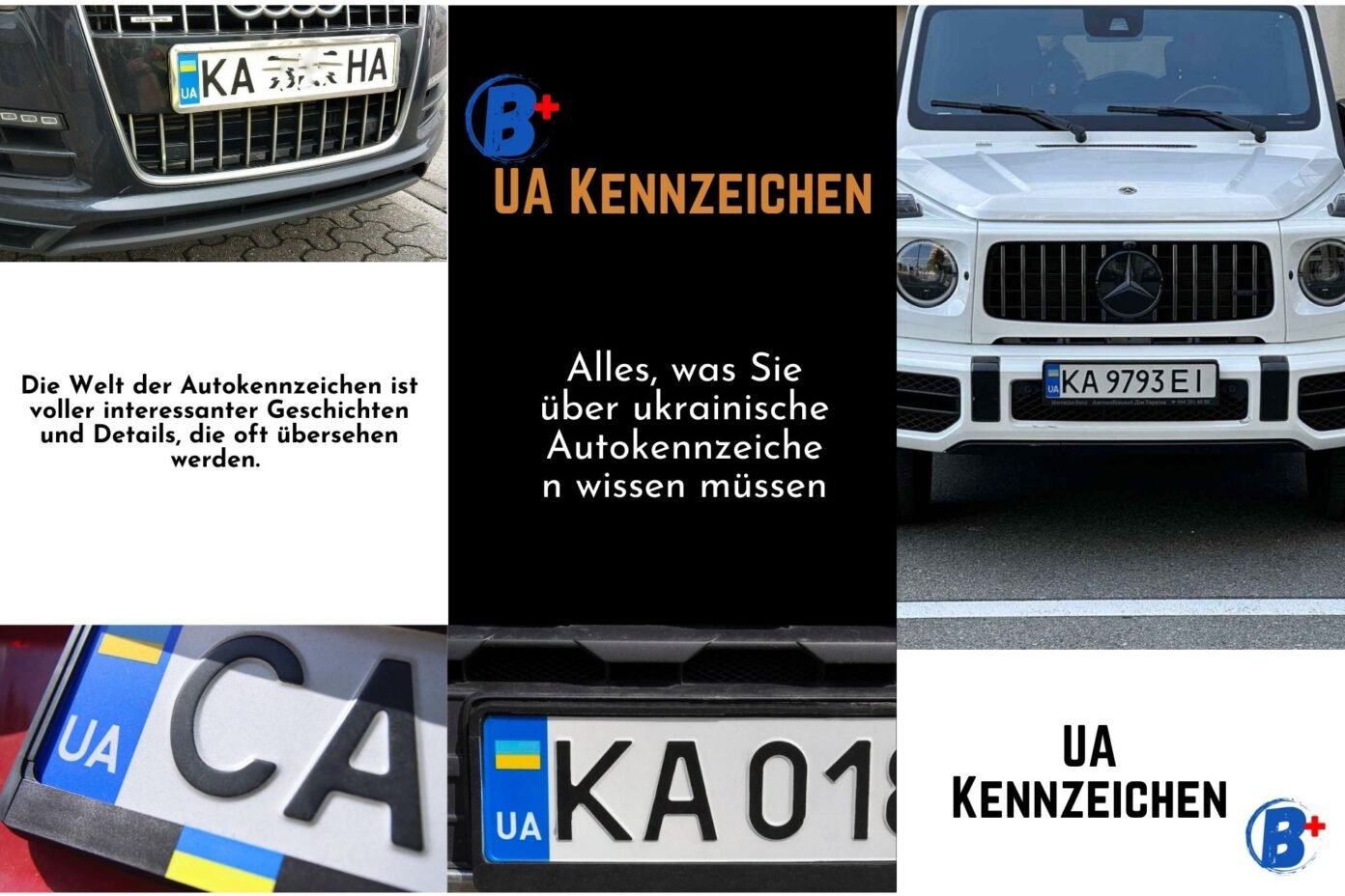 UA Kennzeichen: Kfz-Länderkennzeichen A-Z Für Die Ukraine Im Überblick